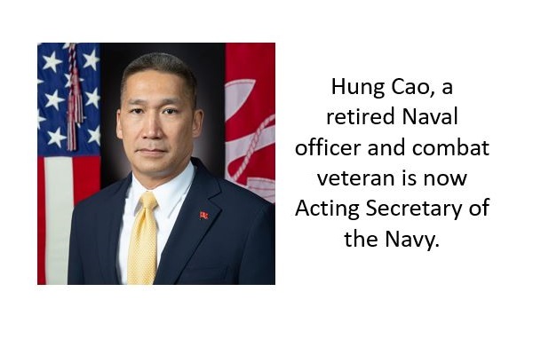 Hung Cao, Navy Veteran, Acting Secretary of the Navy | SOF News
